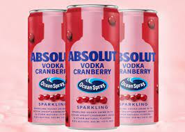 Absolut Ocean Spray Cranberry Vodka Cocktail 355ml Can – Liquor Express