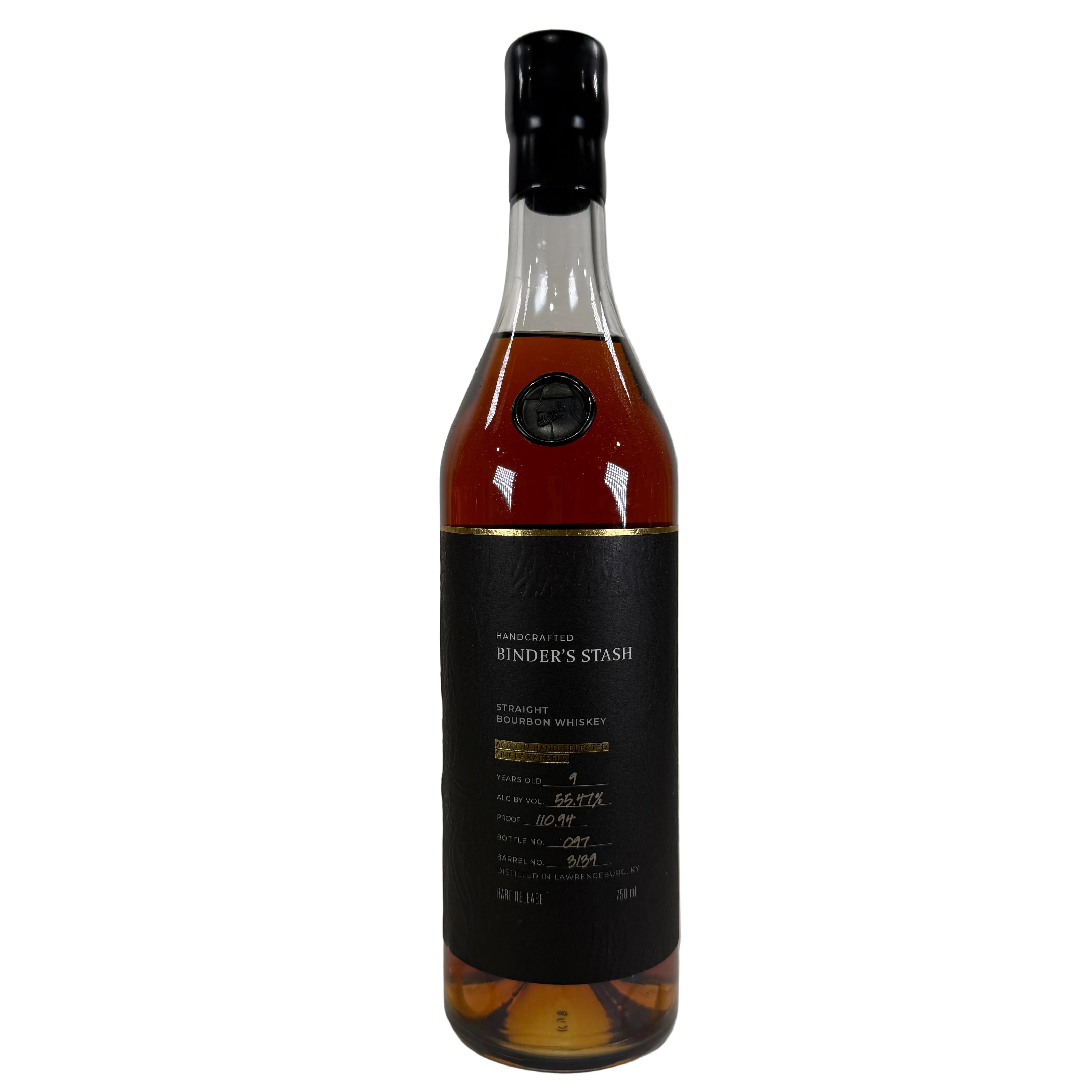Binder's Stash Butter Cream 9 Year Old Bourbon Whiskey 750ml – Liquor ...