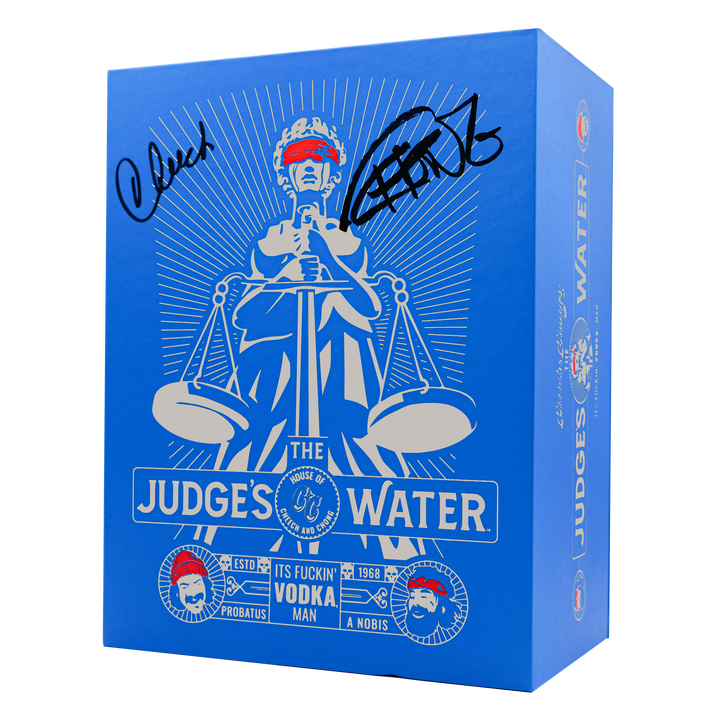 Cheech and Chong's The Judge's Water Vodka Collectors Edition – Liquor ...