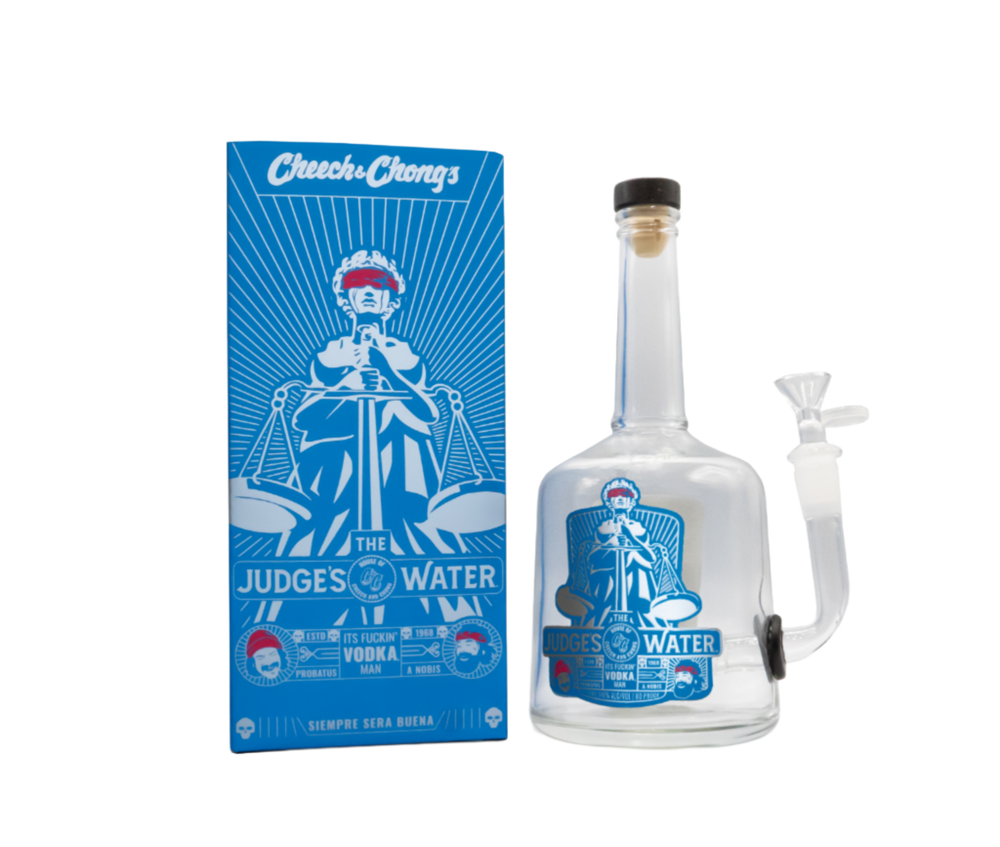 Cheech and Chong's The Judge's Water Vodka Second Edition 750ml ...