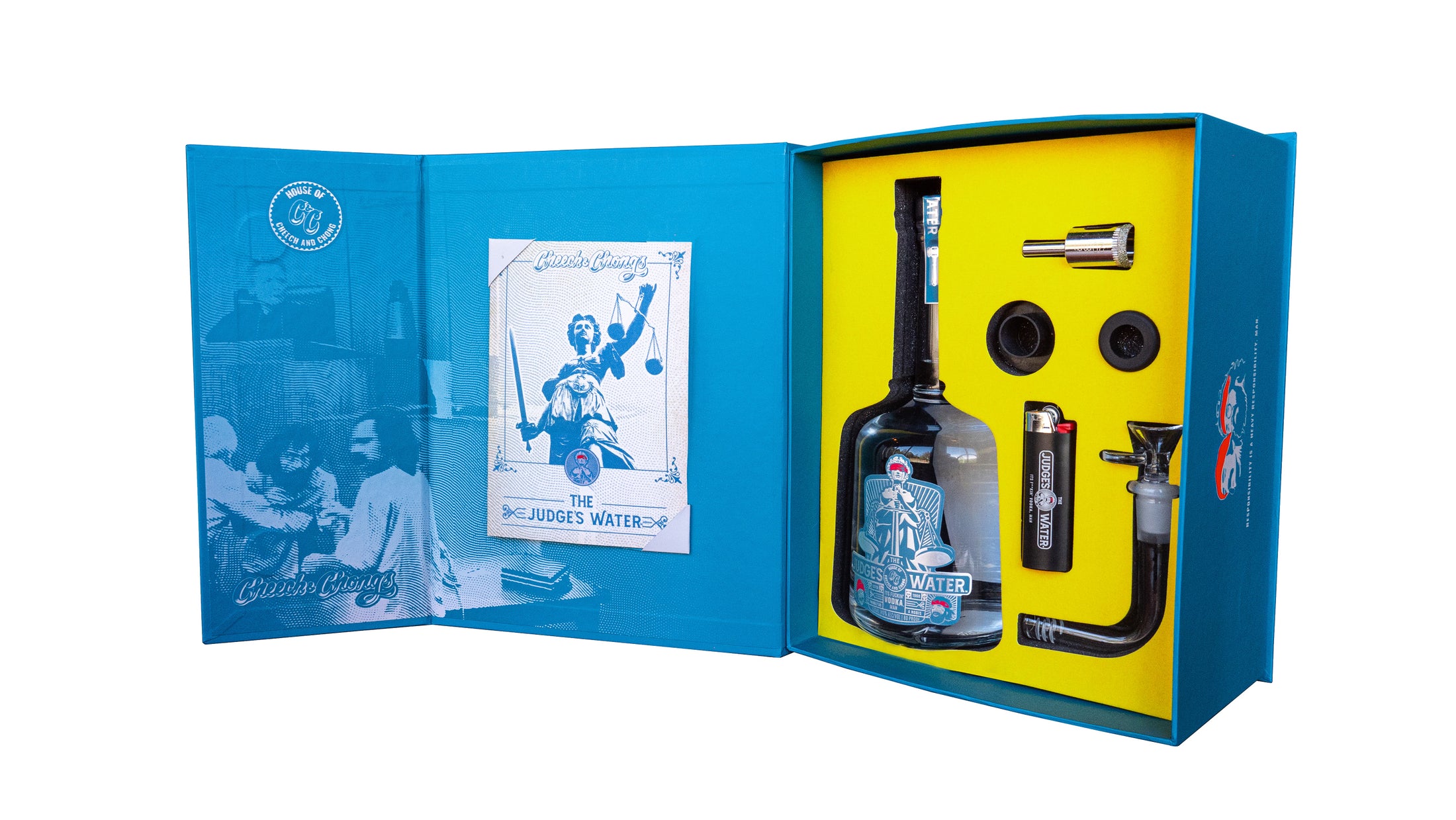 Cheech and Chong's The Judge's Water Vodka Collectors Edition – Liquor ...