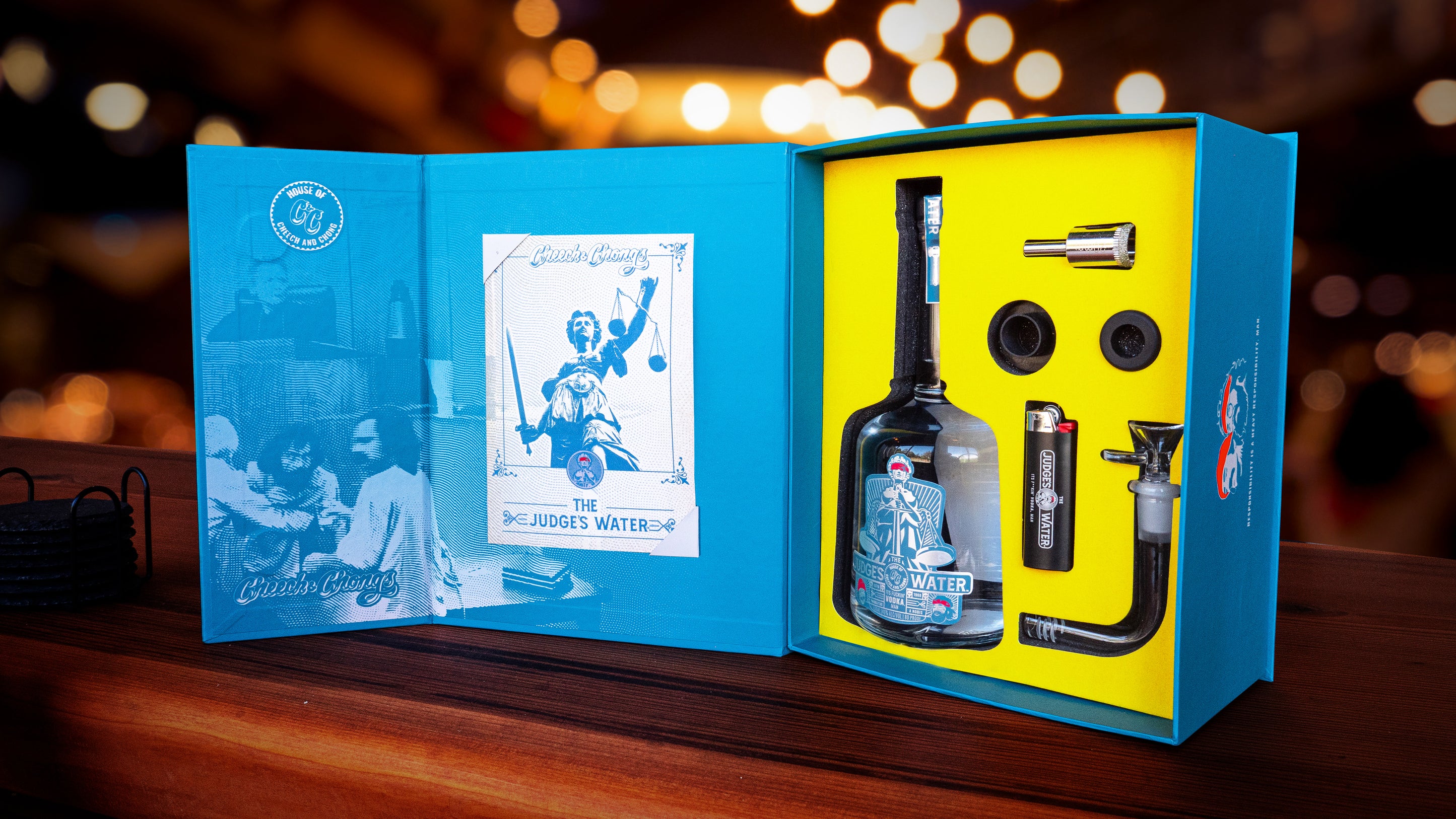 Cheech and Chong's The Judge's Water Vodka Collectors Edition – Liquor ...