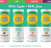 High Noon Fiesta Tequila Seltzer Variety Pack 355ml Can 3-Pack – Liquor ...