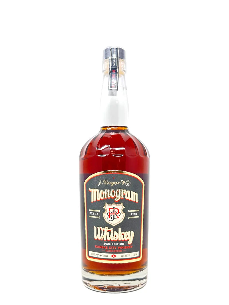 J. Rieger & Co. Monogram Solera Reserve Kansas City Whiskey 750ml ...