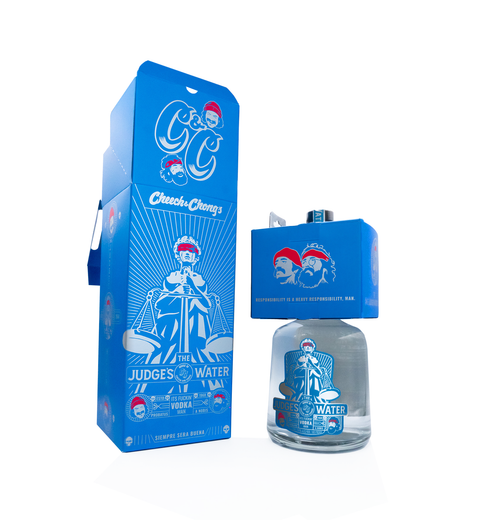 Cheech and Chong's The Judge's Water Vodka Second Edition 750ml ...