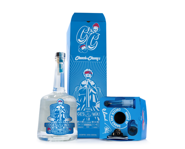 Cheech and Chong's The Judge's Water Vodka Second Edition 750ml ...