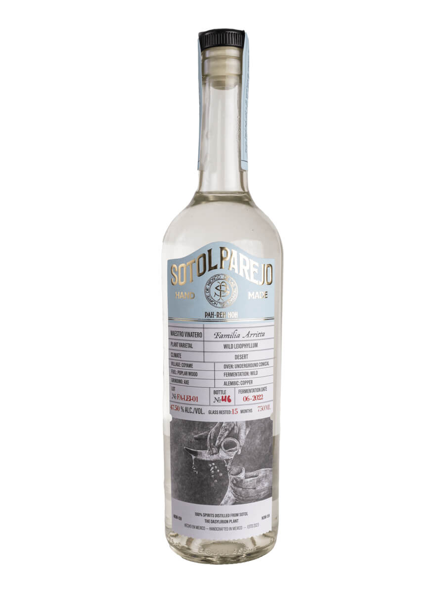 Parejo Familia Arrieta Wild Leiophyllum Sotol 750ml – Liquor Express