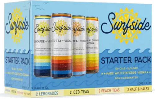 Stateside Surfside Lemonade Cocktail Variety 12-Oz Can 8-Pack – Liquor ...