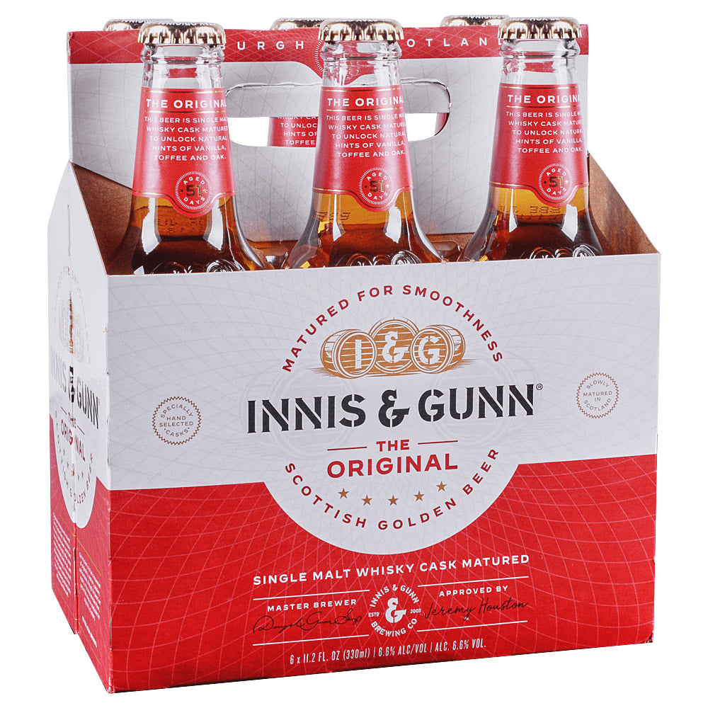 Innis & Gunn The Original Single Malt Whisky Cask Matured Scottish Gol ...
