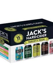 JACK'S HARD CIDER VARIETY PACK 15 PACK – Liquor Express