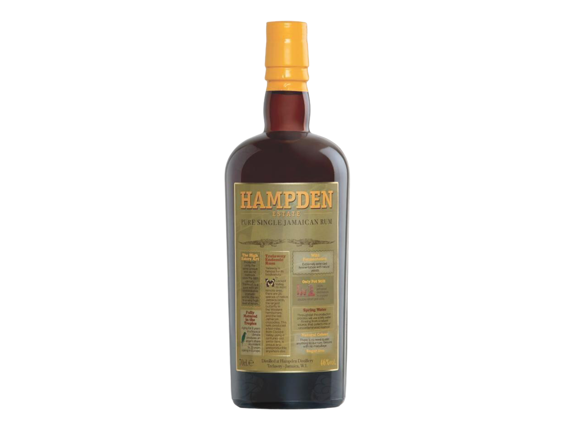 HAMPDEN ESTATE 8 YEAR OLD SINGLE JAMAICAN RUM 750 ML – Liquor Express