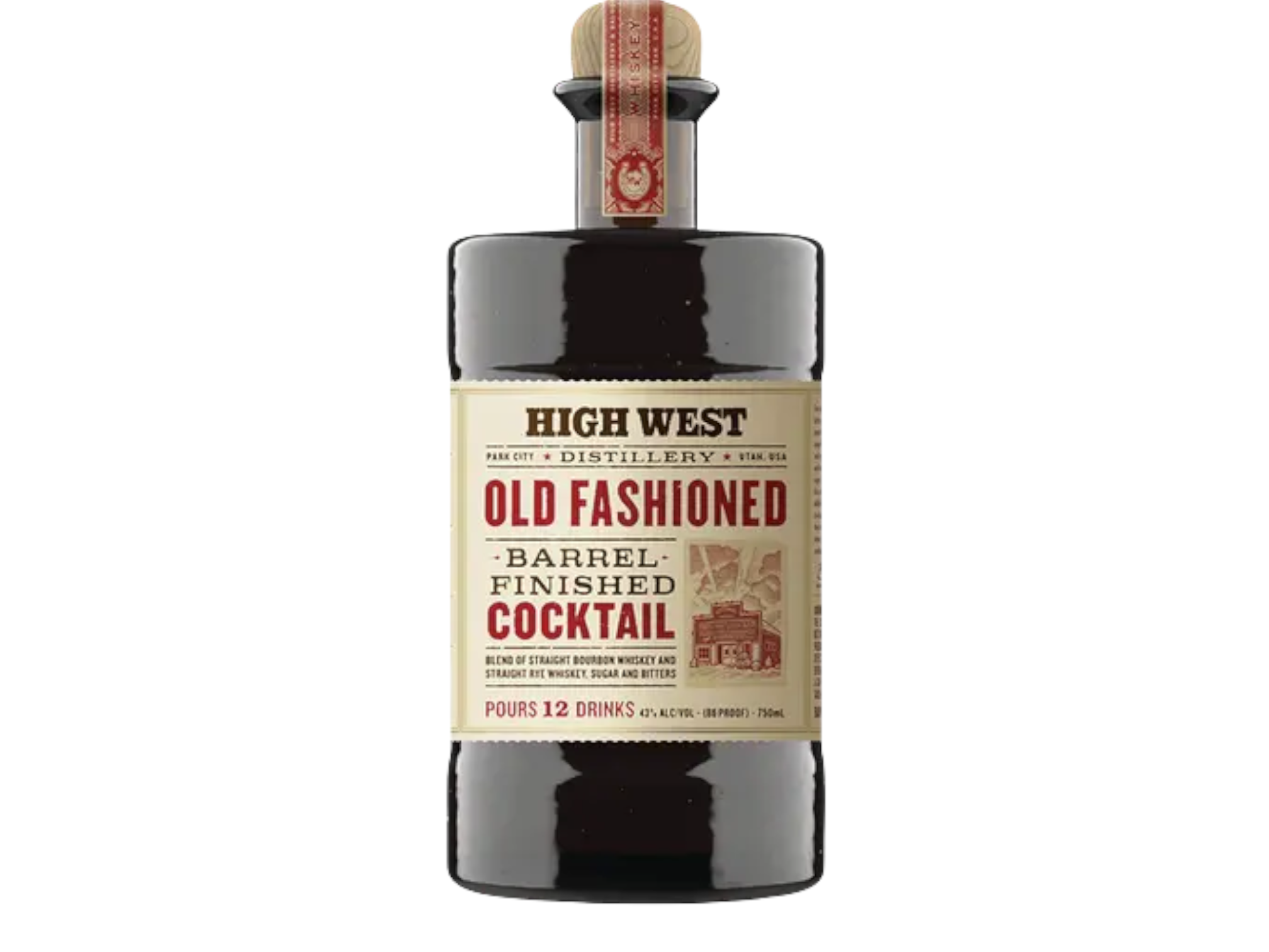 High West Old Fashioned Barrel Finished Cocktail 750ml – Liquor Express