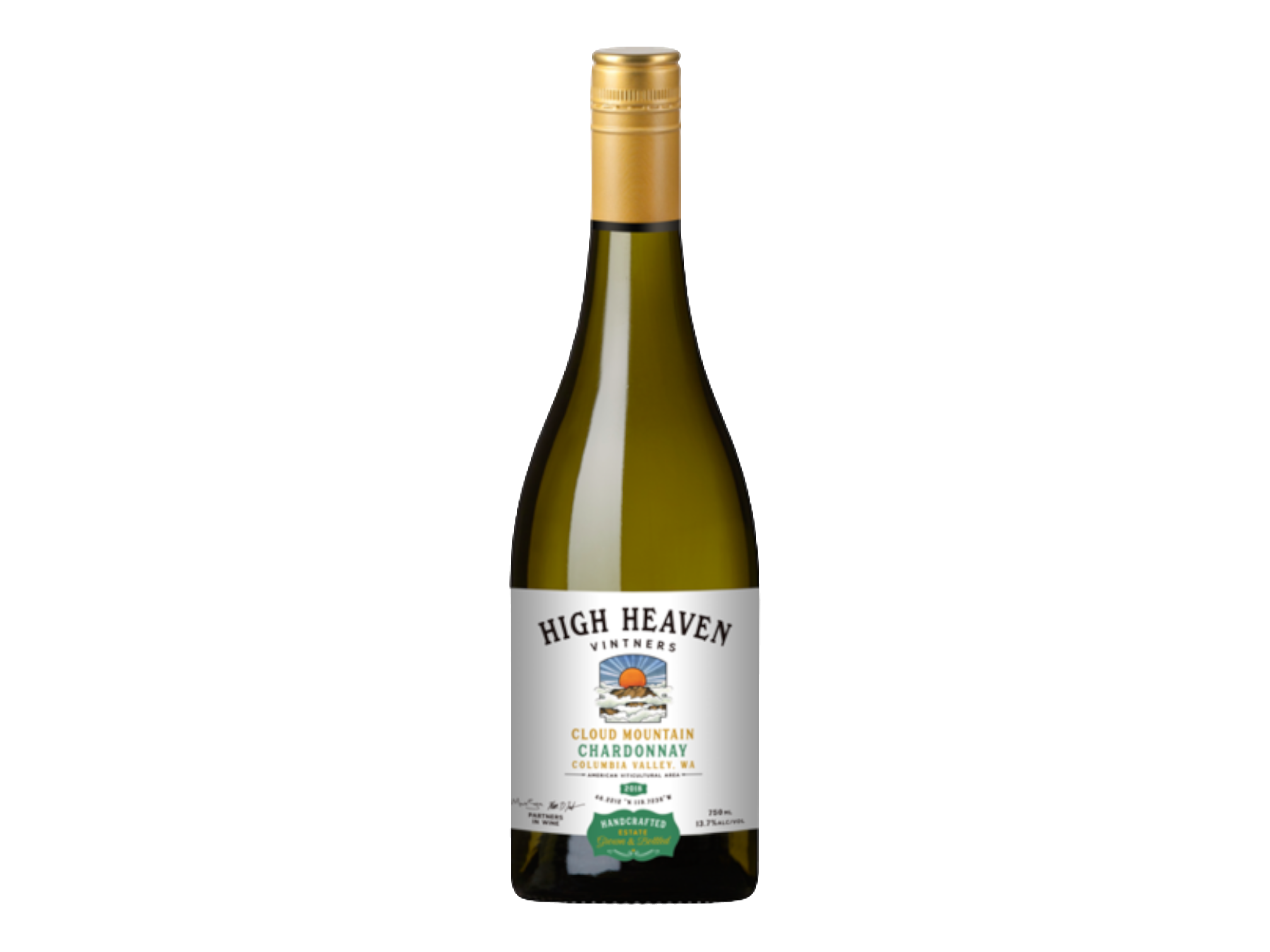HIGH HEAVEN CLOUD MOUNTAIN CHARDONNAY 750 ML – Liquor Express