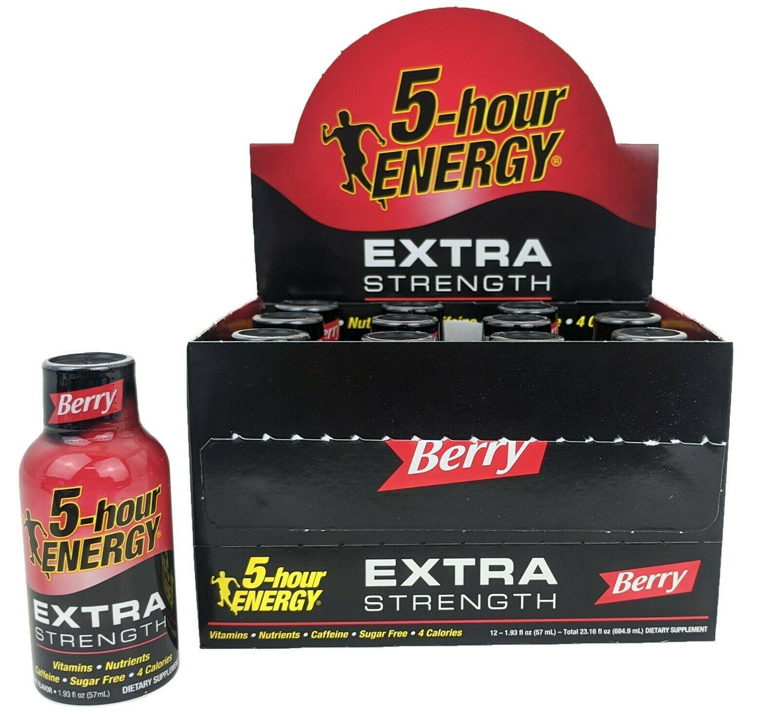 5 HOUR Berry Flavor Extra Strength 16oz Can – Liquor Express