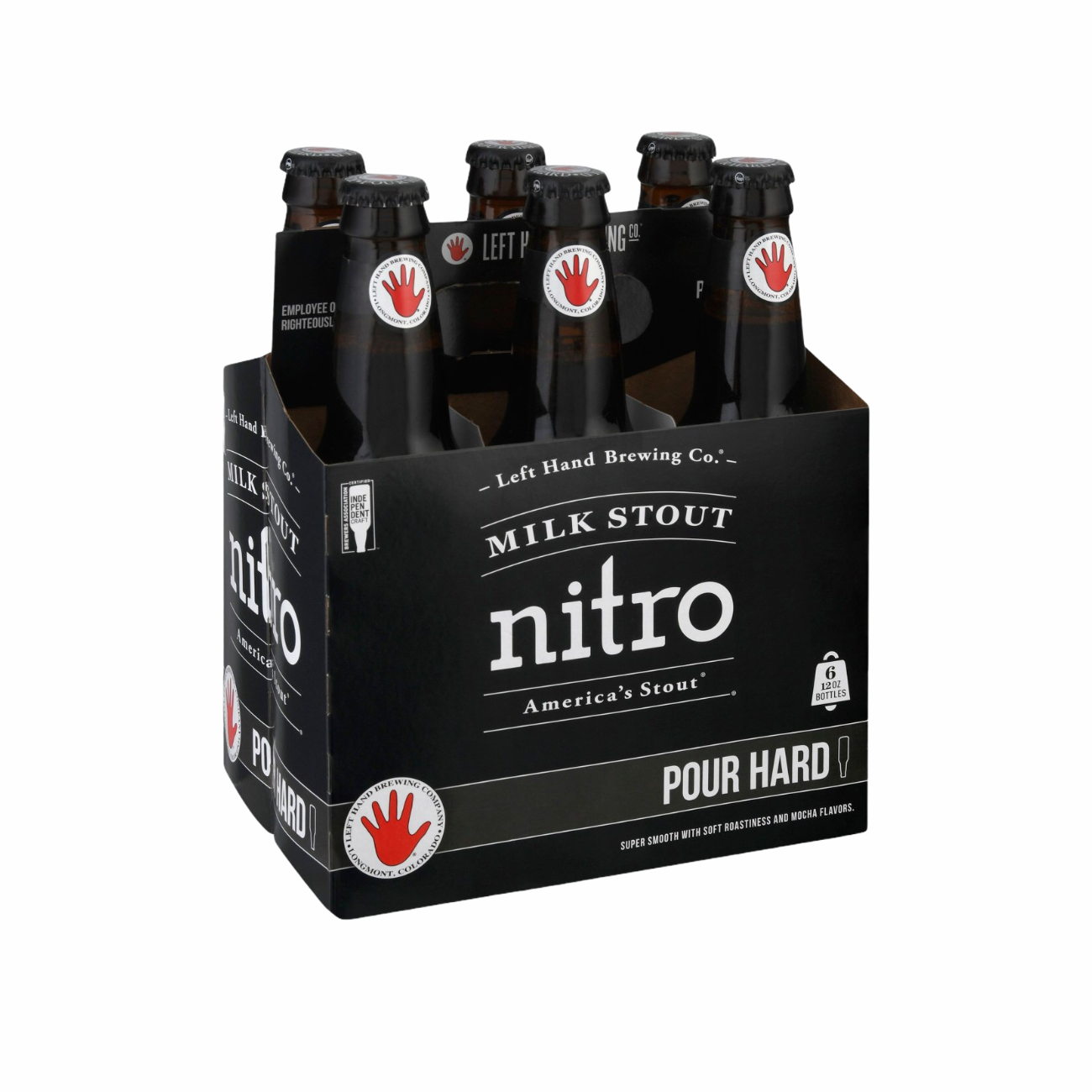 LEFT HAND BREWING CO MILK STOUT 6 PACK BOTTLES – Liquor Express